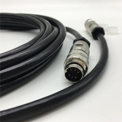 China AISG Male Female Connectors 2-9 Pins 0.5m to 100m Cable Length Screw Locking for sale