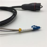 China IP67 Fullaxs LC to Duplex LC Fiber Optic Cable 100M Single Mode 2 Core for FTTA for sale