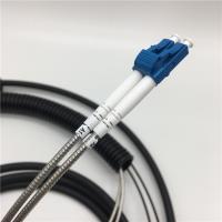 China Armored CPRI LC to LC Fiber Cable 7mm Diameter 4 Core for Telecom Tower RRU for sale