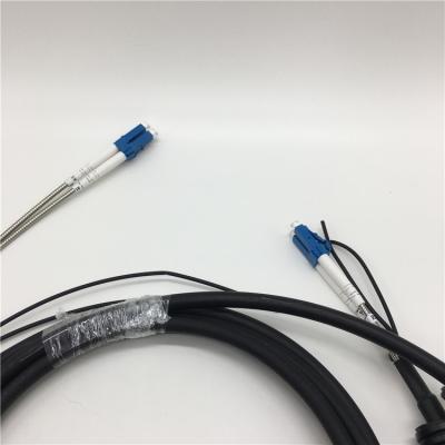 China 2 Core CPRI Fiber Cable DLC DLC GYFJH Optical Cable Assembly IP67 Waterproof 0.3dB Loss for sale