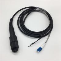 China FTTA 2F PDLC Outdoor Tactical Armored Fiber Optic Patch Cord IP67 7.0mm Cable for sale