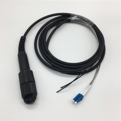 China FTTA 2F PDLC Outdoor Tactical Armored Fiber Optic Patch Cord IP67 7.0mm Cable for sale