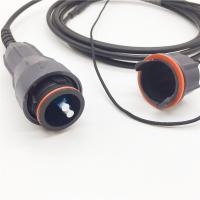 China 2 Core FullAXS to LC Fiber Optic Armored Patch Cable IP67 Waterproof 5.0mm for sale