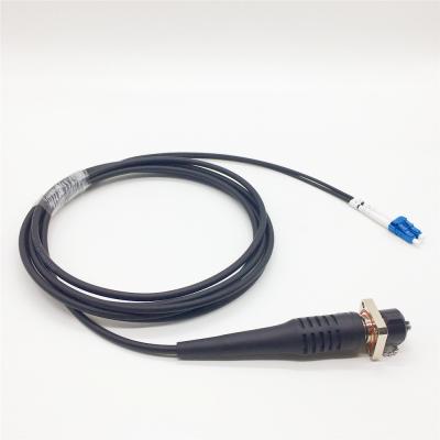 China ODC to LC Fiber Patch Cord 2 Core Armoured GYFJH Fiber Optic Cable IP67 for sale
