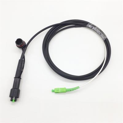 China Mini SC Outdoor FTTA Fiber Patch Cord CPRI Cable Huawei Compatible 450N Pulling Force for sale