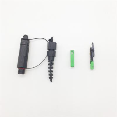 China IEC 61754-4 Mini IP SC Fast Connector Compatible with Huawei BBU RRU IP67 Outdoor FTTH for sale