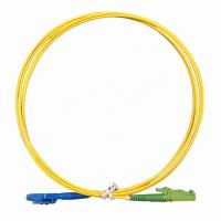 China LX.5 Fiber Optic Patch Cord LC Connector 9/125um Single Mode Simplex 3m for sale