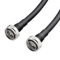 China 1/2 Super Flex RF Jumper Cable 7/16 DIN Male to DIN Male 50 Ohm 3GHz Base Station for sale