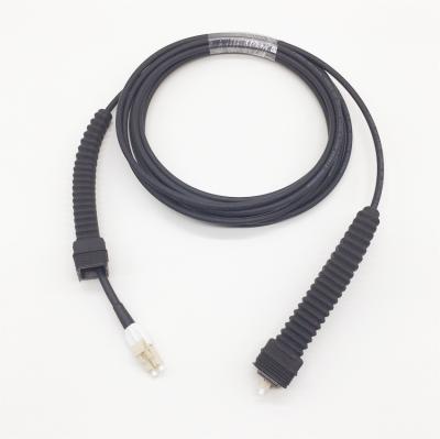 China FUFAY MM OD Fiber Cable LC OD-LC OD Dual 100m 5.0mm NSN Boot Outdoor FTTA for sale