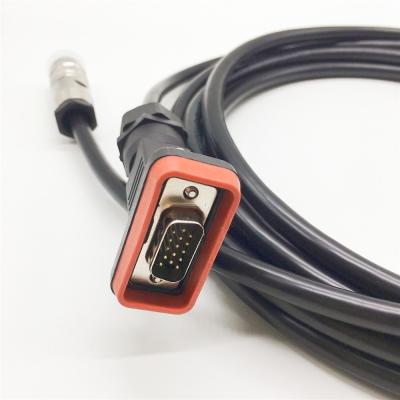 China 3m 10m RET Control Cable DB15 Male AISG Female Connectors for Huawei ZTE for sale