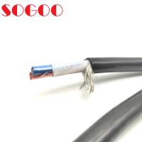 China D Type Zhongli 2586 2x6mm2 600V 2x10AWG RRU Power Cable UV Resistant Outdoor for sale