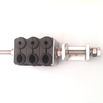 China Power and optical cable clamp for Optical cable+3.3/4/6/8.3mm2 RRU Power cable for sale