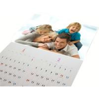 China High - End Full Color Spiral Paper Wall Calendars With Custom Printing Pattern for sale