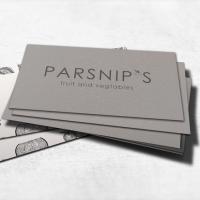 China Gloss Lamination Innovative Business Cards Double Side Printing Wtih Foil Logo for sale