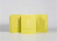 China Twisted Paper Handles Custom Shopping Bags For Gift And Clothing Packing for sale