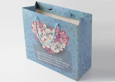 China Business Eco Friendly Paper Shopping Bags Imprinted With Handle Shopping Bags for sale