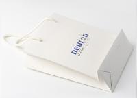 China Matte Lamination Surface Finish Paper Handle Shopping Bags For Jewelry Packing for sale