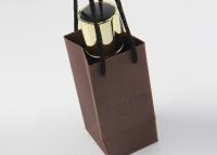 China Attractive And Durable Paper Shopping Bags Kraft Paper With 100% Recycled Material for sale