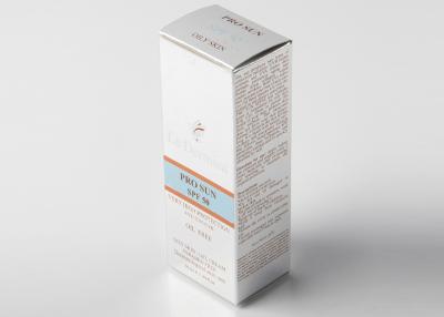 China Oil Varnishing Printed Packaging Boxes 200GSM Art Paper Material For Makeup Product for sale