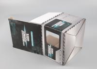 China Oil Vanishing Boxes For Packaging Products , Custom Printed Boxes With Plastic Window for sale