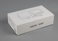 China White Paper Printed Packaging Boxes Laminated 75GSM Paper WIth Matte Finish for sale