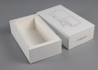 China White Paper Printed Packaging Boxes Laminated 75GSM Paper WIth Matte Finish for sale