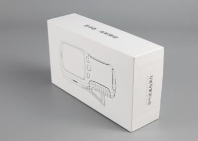 China White Paper Printed Packaging Boxes Laminated 75GSM Paper WIth Matte Finish for sale