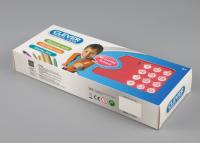 China Matte Ivory Board Square Product Packaging Boxes Flexor Printing WIth Plastic Window for sale