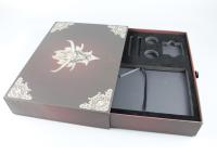 China Matte Lanimated Flip Top Gift Box , Custom Paperboard Boxes With Debossing for sale