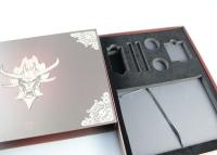 China Matte Lanimated Flip Top Gift Box , Custom Paperboard Boxes With Debossing for sale