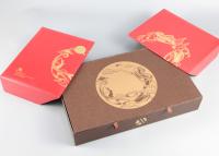 China Fancy Paper Paper Packaging Boxes With Gold Foil Hot Stamping For Food Packaging for sale