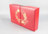 China Fancy Paper Paper Packaging Boxes With Gold Foil Hot Stamping For Food Packaging for sale