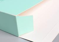 China Cosmetic Custom Product Packaging Box , Custom Retail Boxes With Green Gold Stamp for sale