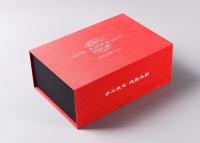 China Fancy Paper Paper Packaging Boxes With Magnetic Closure And Silver Stamp For Food for sale