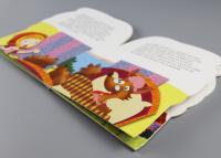 China Eco Friendly Die Cut Cardboard Children'S Books With Full Color Printing Surface for sale