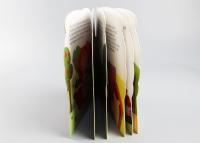 China Eco Friendly Die Cut Cardboard Children'S Books With Full Color Printing Surface for sale