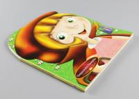 China Eco Friendly Die Cut Cardboard Children'S Books With Full Color Printing Surface for sale