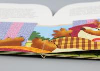 China Eco Friendly Die Cut Cardboard Children'S Books With Full Color Printing Surface for sale