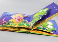 China Spot Glitter Animal Pop Up Book Flexor Printing With Embossing Sew Binding for sale