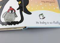 China Hardcover Personalized Board Books , Multicolor Baby Board Book Gray Board for sale