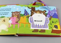 China 250gsm 2mm Multilingual Hardcover Children'S Books With Colorful Letters for sale