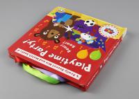 China 250gsm 2mm Multilingual Hardcover Children'S Books With Colorful Letters for sale