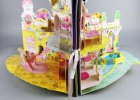 China Silver Hot Foil Stamp Children Pop Up Books CPPB10 For 1 Year Old Kids for sale