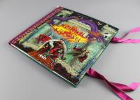 China Glitter And Gold Foil Children Pop Up Books Custom Pattern And Size For Babies for sale