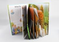 China 4 Color Printing Children Pop Up Books / 3d Pop Up Book With Saddle Stitch Binding for sale