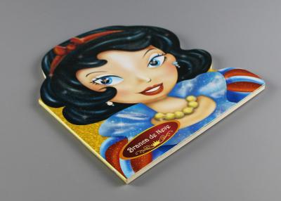 China Glitter Seamless Binding Classic Baby Board Books  With Cartoon Pattern for sale
