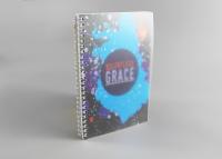 China PP Cover Hard Cover Notebook Gloss Art Paper Material And Saddle Stitch for sale