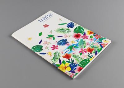 China Matte Finishing A4 Perfect Bound Notebook Thread Stitched With Belly Band for sale