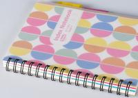 China Colorful Plastic Hard Cover Notebook / Notepad Custom Logo For Business Gift for sale