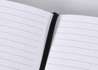 China Recycled Large Hardcover Notebook , Gloss Lamination Hardcover Pocket Notebook for sale